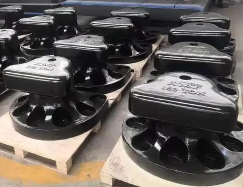 BOLLARDS, LADDER AND MOORING RINGS FOR SIR BANI YAS ISLAND - Amf Marine